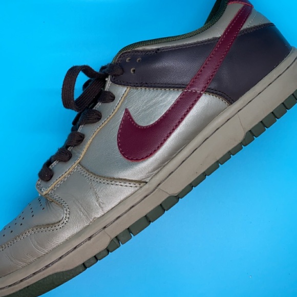 Nike | Shoes | Rare Nike Dunk Low Metallic Zinc | Poshmark